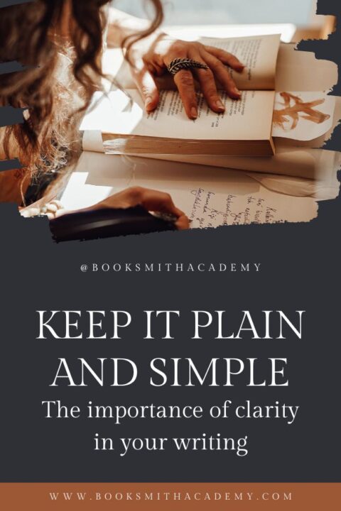Keep it plain and simple - Booksmith Academy